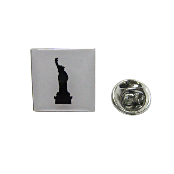Kiola Designs | Accessories | Square Iconic Statue Of Liberty Lapel Pin ...